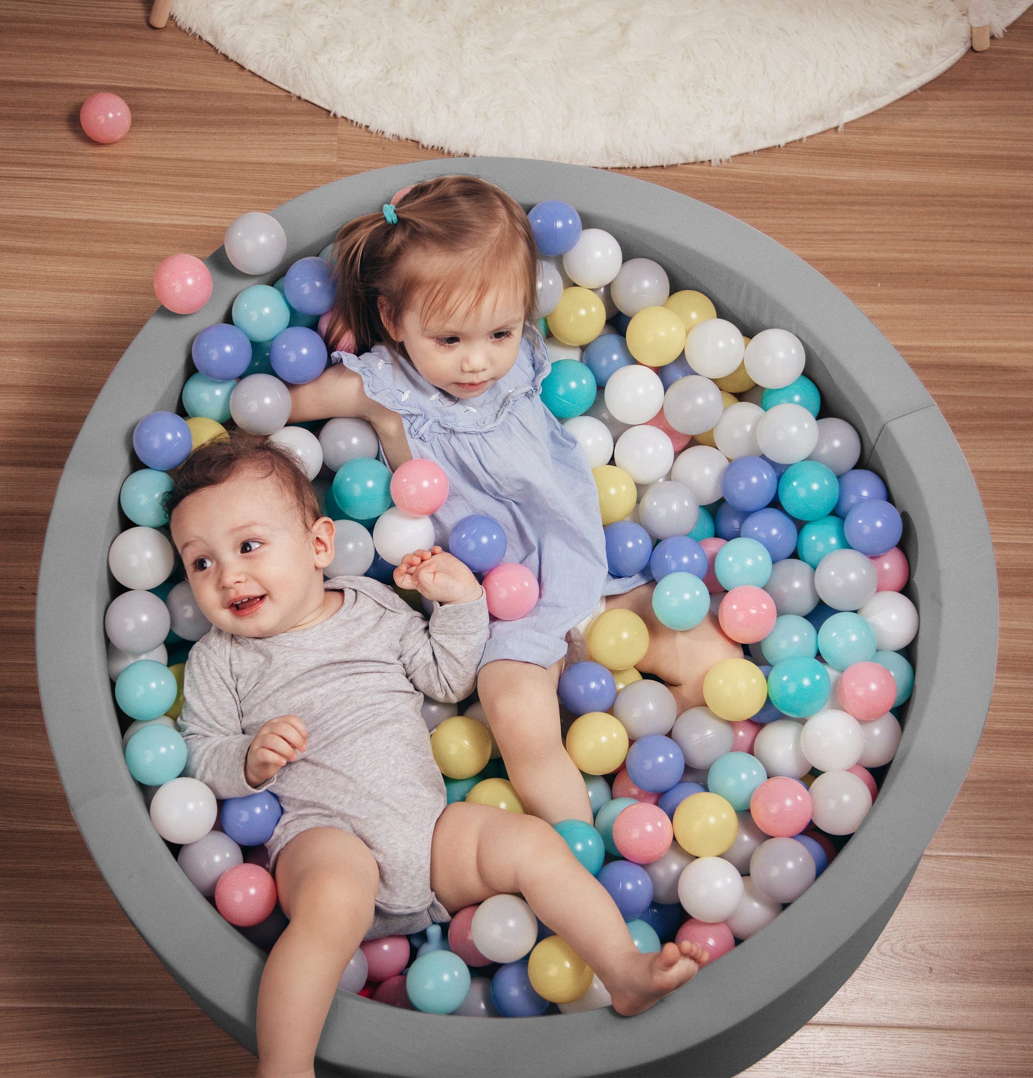Luxe Foam Ball Pit + 200 Balls – Bubs 'n' Bits AU